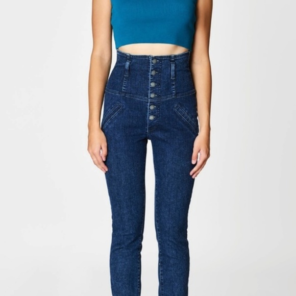 Carmar | Jeans | Carmar Lf 7s High Waist Corset Jeans 25 | Poshmark